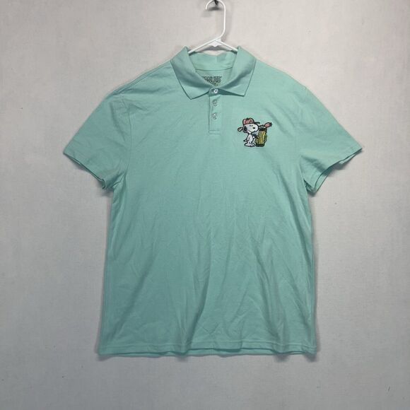 Peanuts | Shirts | Peanuts Mens Xl Polo Shirt Snoopy Casual Golf Beach ...